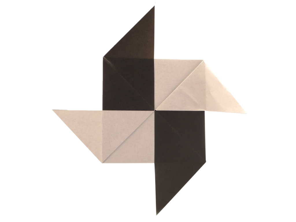 pinwheel_easyorigami - Taro's Origami Studio E-learning and Shop
