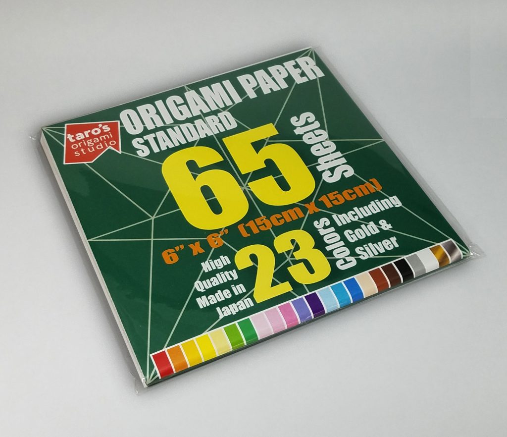 Standard size 6 inch Premium Japanese Origami Paper, 65 sheets, Single ...