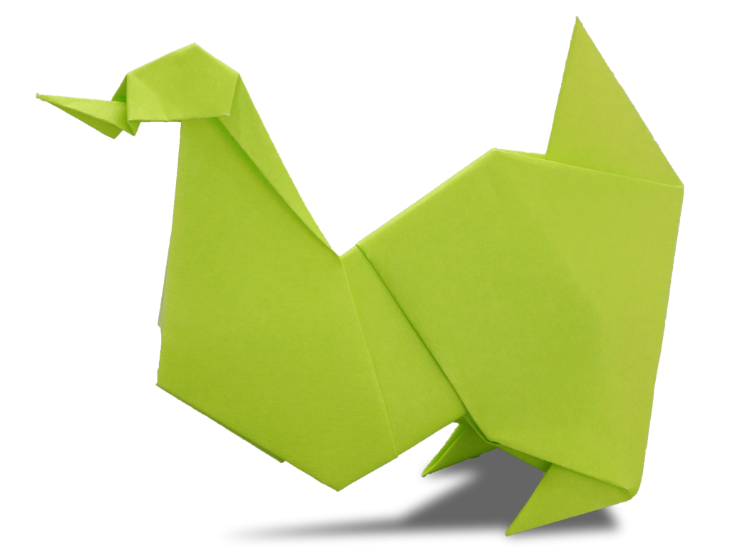 goose_origamianimals - Taro's Origami Studio E-learning and Shop