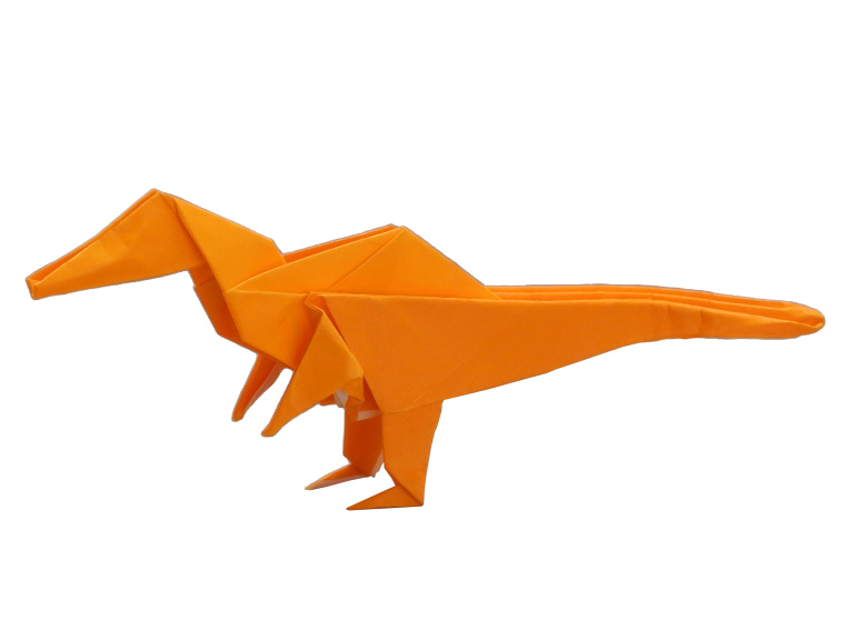 spinosaurus_origami_dinosaurs_for_beginners - Taro's Origami Studio E ...