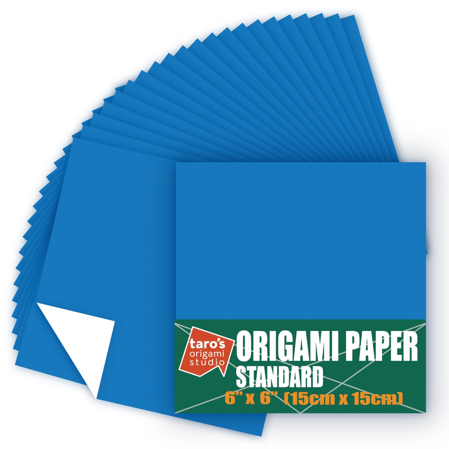 Standard size 6 inch Premium Japanese Origami Paper, 200 Sheets, Single ...